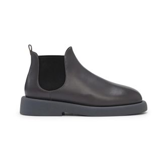 Mars&egrave;ll Femme, Chaussures, Gris, Taille: 39 1/2 EU Beatles en cuir gris plomb