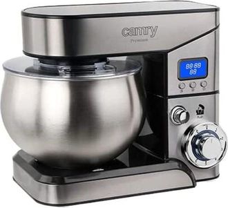 Camry CR4223 Professionelle Teigknetmaschine Professionelle Teigknetmaschine Orbitaler K&uuml;chenroboter, 2000W max, 5 Liter, 6 Geschwindigkeiten, Edelstahl