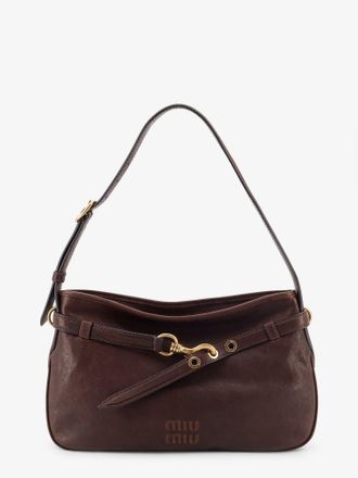 Miu Miu Aventure leather shoulder bag - MIU MIU - gender_Woman