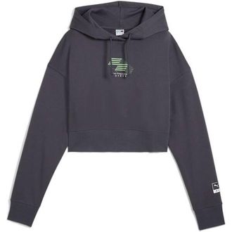 Puma Damen Kapuzensweat HYROX x Cropped Hoodi