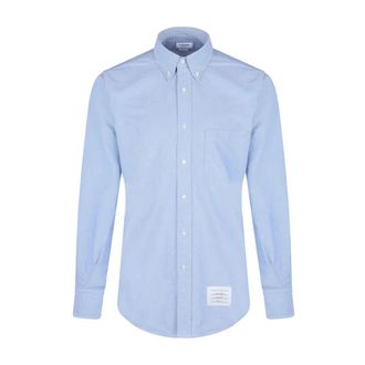 Thom Browne Blaues Hemd Klassischer Stil - - Shirts - Herren - Blau - XL