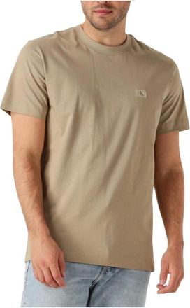Calvin Klein Herren, Oberteile, Beige, SGr&ouml;&szlig;e