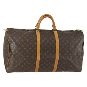 Louis Vuitton Pre-owned Canvas Weekend Bag - - Pre-owned - Damen - Braun - ONE SIZE