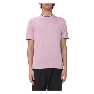 Paolo Pecora Herren, Strickwaren, Rosa, MGr&ouml;&szlig;e