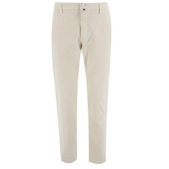 Jacob Cohen Klassische Straight Fit Hose - - Trousers - Herren - Wei&szlig; - W33