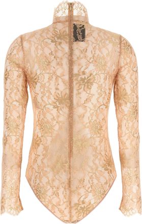 Valentino Garavani Floral Lace Bodysuit - Pink