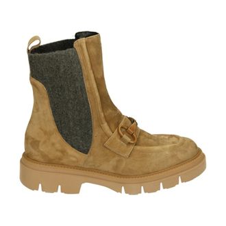 Luca Grossi Westernstil cognac Wildlederstiefel - - Shoes - Damen - Braun - 37 EU