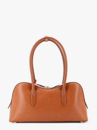Stella McCartney Womens Medium Vegan Leather Shoulder Bag Brown