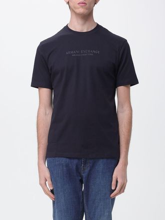 A|X Armani Exchange T-Shirt Homme couleur Bleu Marine