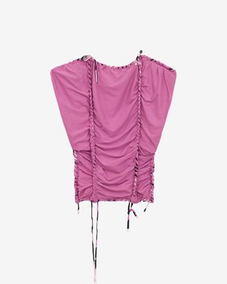 Isabel Marant Top Zohra - Femme - Rose - Taille34 - Isabel Marant