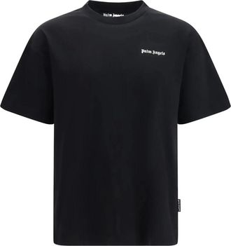 Palm Angels Homme, Tops, Noir, Taille: S T-shirt Classic Logo Tripack