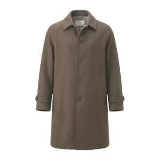 Circolo 1901 Manteau R.g.dyed Lava Vergine Mineralgreen - Homme - Manteaux - Brun - Taille: XL