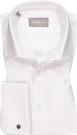 Fakts Herren Hemd weiß Baumwolle
