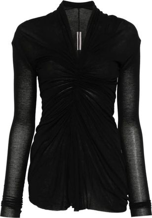 Rick Owens Femme, Tops, Noir, Taille: 40 FR Radiance LS Top