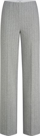 Peter Hahn Wide Fit-Jersey-Hose Peter Hahn grau