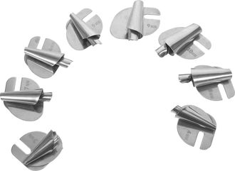 BESTONZON 8st&uuml;cke Rollsaumfu&szlig; f&uuml;r N&auml;hmaschine N&auml;hmaschinenzubeh&ouml;r Rollsaumn&auml;hfu&szlig; Saumfu&szlig;teile Maschinensaumfu&szlig; N&auml;hfu&szlig;teile Saumn&auml;hzubeh&ouml;r N&auml;h-rollsaum