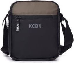 KCB Petit sac à bandoulière double pour homme | Design spacieux et pratique | Poches polyvalentes | Variété de compartiments | Poignées réglables | 100 % 