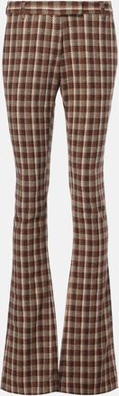 Acne Studios Schlaghose aus einem Wollgemisch