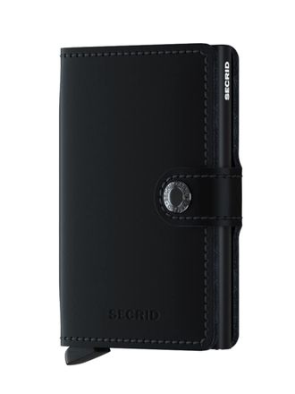 Secrid Kartenetui Miniwallet mit RFID-Schutz in der Farbe Black in der Gr&ouml;&szlig;e 6,5x10,2x2,1 cm, MV-Black