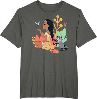 Disney Prinzessin Pocahontas Blumen T-Shirt