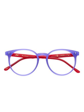 Kàdor lunettes de vue Jane-53 à monture ronde - Violet