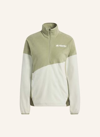 ADIDAS TERREX Adidas Terrex Fleece-Troyer Terrex Multi Climawarm gruen