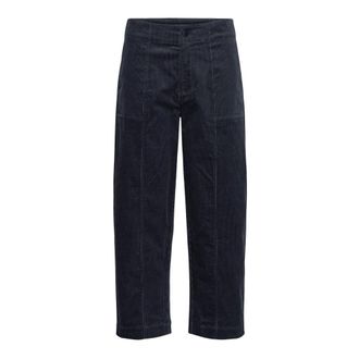 Part Two Straight Hosen - - Trousers - Damen - Blau - 2XL