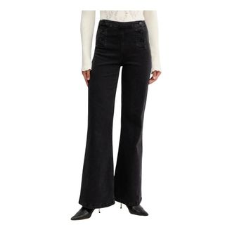 Twinset Jean flare - Femme - Jeans - Noir - Taille: W28