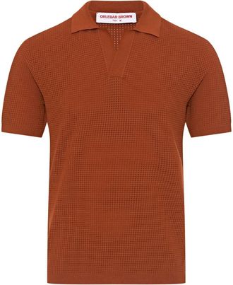 Orlebar Brown Roddy Poloshirt - Braun