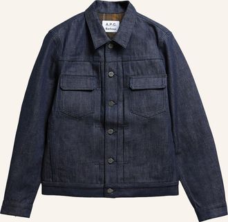 Barbour Jeansjacke blau