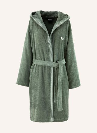 HUGO BOSS Bademantel Edge gruen