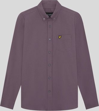 Lyle & Scott Oxfordhemd, unifarben