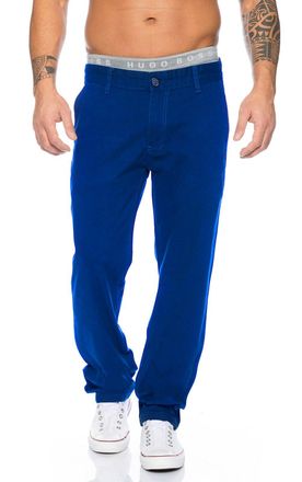 Rock Creek Herren Designer Chino Stoff Hose Chinohose Regular Fit Herrenhose W29-W40 RC-2083 [RC-2083 - Royalblau - W29 L32]