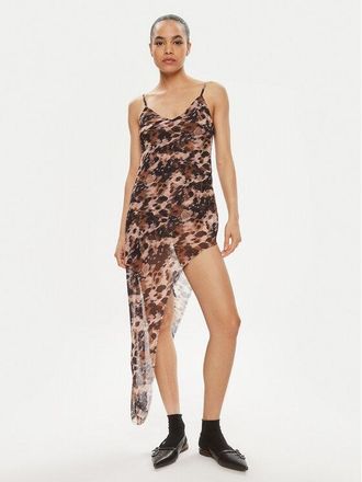 One Teaspoon Sommerkleid Goldie 26320 Braun Slim Fit