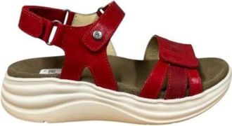 Wolky Femme, Chaussures, Rouge, Taille: 42 EU Sandales