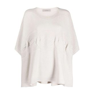 D.exterior Cape Nude - - Knitwear - Damen - Beige - M