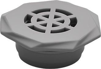 Generico Deckel f&uuml;r den &Uuml;berlauf des Waschbeckens | Geruchsdichter Ablaufstopfen - &Uuml;berlaufdeckel mit automatischem Verschluss | f&uuml;r Badewanne, Dusche, Wasserh