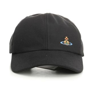 Vivienne Westwood Orb Baseball Cap - unisex - Accessoires - Noir - Taille: L/Xl