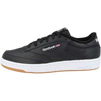 Reebok Club C 85-Shoes, Chaussures de Fitness Mixte, Noir (Intense Black/White-Gum), 41 EU