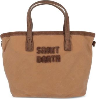 MC2 Saint Barth City Bag Mini Wax - unisex - Sacs - Brun - Taille: ONE Size