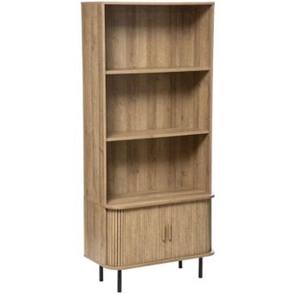 Atmosphera Atmosphera - Biblioth&egrave;que 2 portes Colva en bois