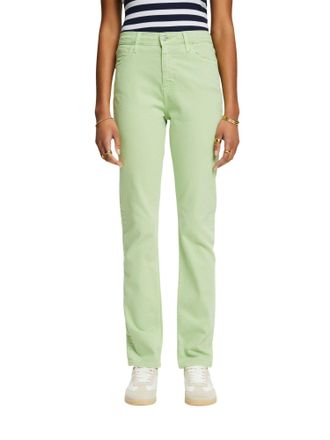 Esprit Damen 993ee1b332 Hose, 330/Light Green, 26W / 28L