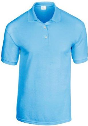 Gildan Polo &agrave; manches courtes Gildan pour homme (S) (Bleu clair)
