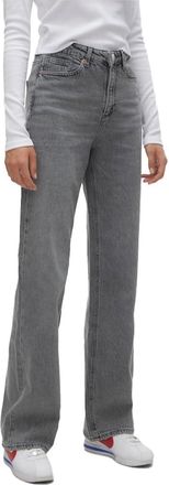 Vero Moda Female Weit geschnitten VMTESSA Hohe Taille Weiter Beinschnitt Jeans