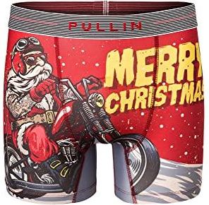 Pullin Boxer Homme Fashion 2 Lycra DIRTYSANTA2, Multicolore, XS