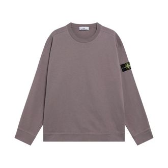 Stone Island Homme, Sweatshirts et sweats &agrave; capuche, Violet, Taille: XL SweaT-shirt ras du cou oversize