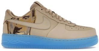 Nike Low-Top Sneaker - Nike Air Force 1 Low Protro Kobe Bryant Linen - Gr. 37,5 (EU) - in Blau - f&uuml;r Damen