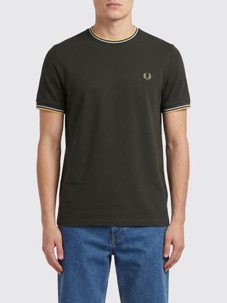 Fred Perry T-Shirt FRED PERRY Herren Farbe Gr&uuml;n