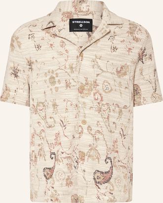 Strellson Strickhemd Nohan Regular Fit beige