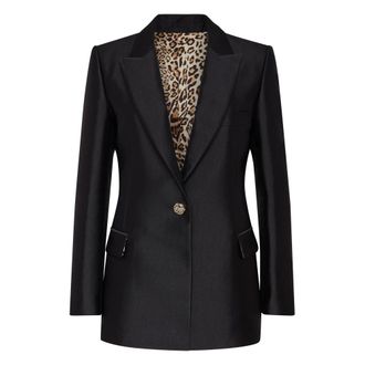 Philipp Plein Damen, Jacken, Schwarzk, SGr&ouml;&szlig;e